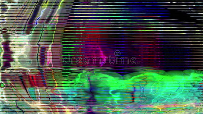 Television Snow Malfunction Video Loop Stock Video - Video of ...