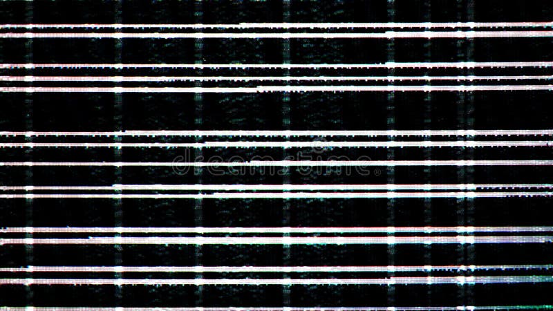 Television Static and Distortion Stock Video - Video of electronic ...