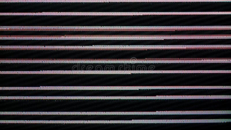 Television Static and Distortion Stock Video - Video of electronic ...