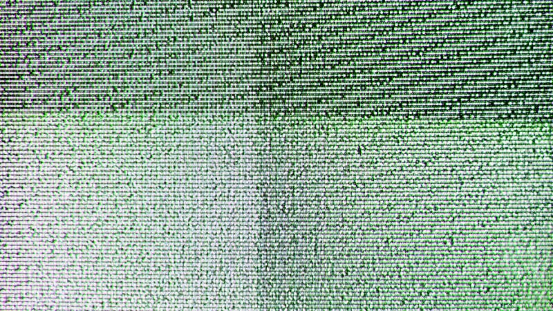 Television Distortion and Static Stock Footage - Video of distorted ...