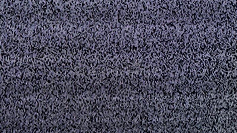 Television Static Noise, Black, White Stock Footage - Video of hissing ...