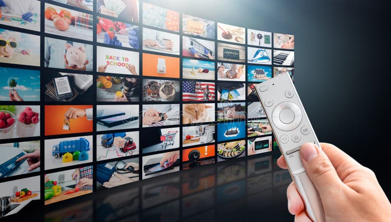 Television Streaming, TV Broadcast Stock Photo - Image of stream, film ...