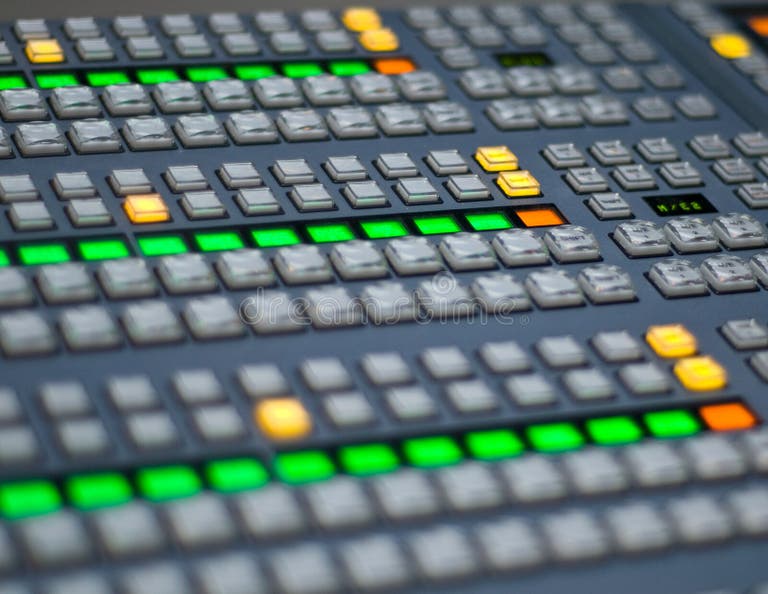 Television switcher stock photo. Image of video, readout - 6699716