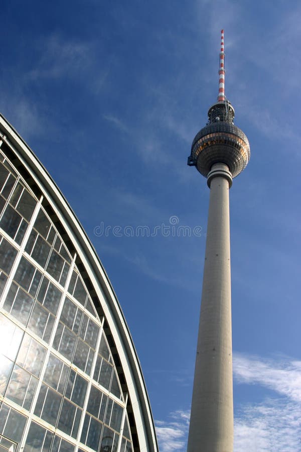 Tv tower stock photo. Image of city, socialistic, central - 13127152