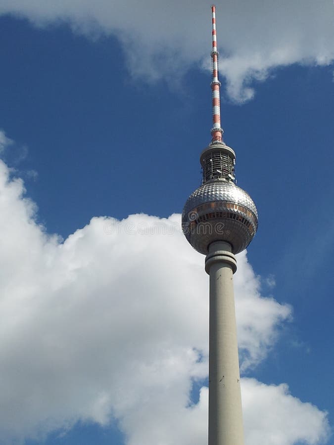 Television Tower in Berlin stock photo. Image of view - 44024600