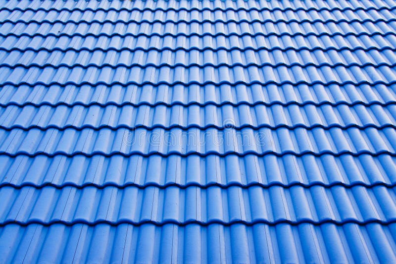 Telhado azul imagem de stock. Imagem de arranjo, sumário - 18827849