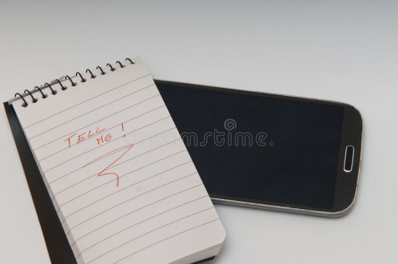 Tell me stock photo. Image of paper, lines, desire, tell - 49290042