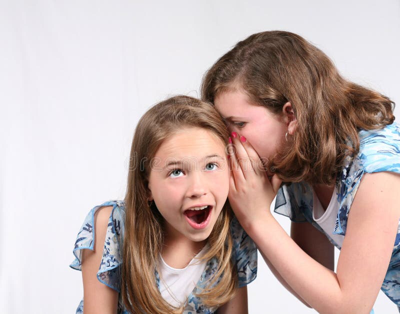 Telling Secrets stock image. Image of babysitter, females - 2054703