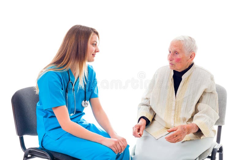 Tell me your problems stock image. Image of assistant - 61448471