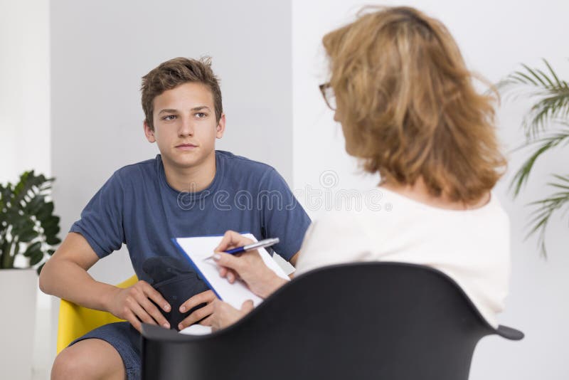 Tell Me about Your Problems... Stock Photo - Image of psychoanalyst ...