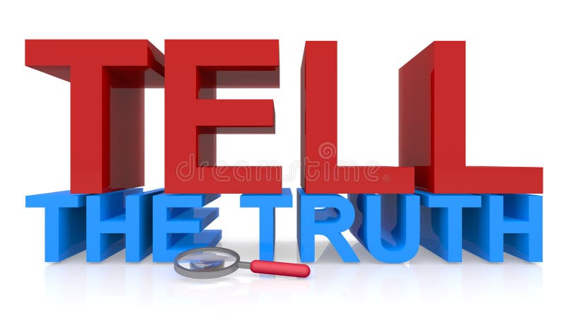Telling The Truth Clipart