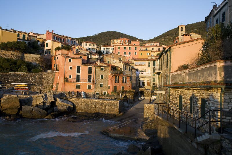 Nervi - Italy stock photo. Image of genoa, port, town - 16525752
