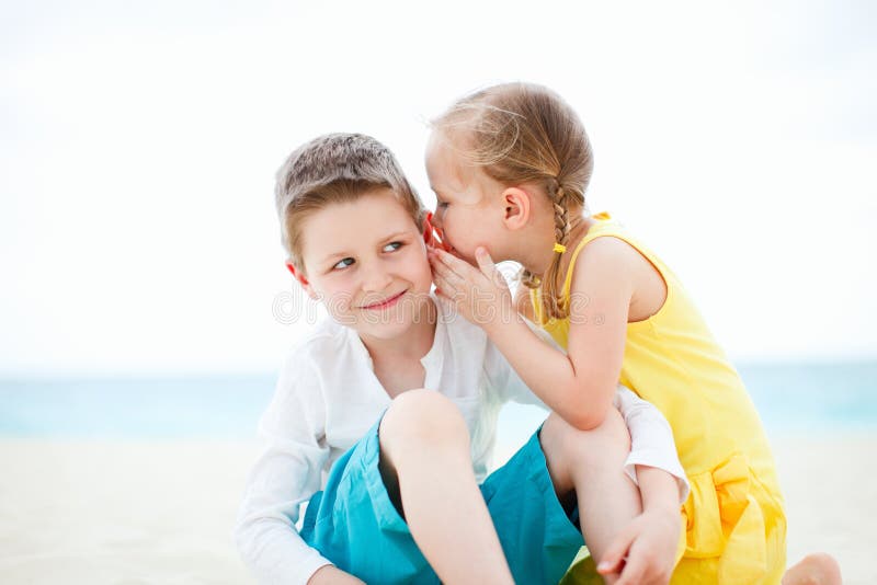 Telling a secret stock photo. Image of leisure, cheerful - 27374600