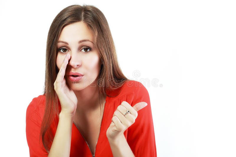 Telling a Secret stock photo. Image of female, concept - 55819290