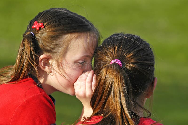 Friends telling secrets stock photo. Image of facial - 12008158
