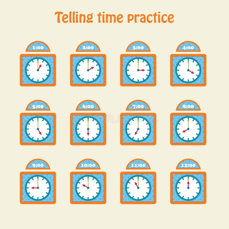 Practice Time Stock Illustrations – 5,487 Practice Time Stock ...