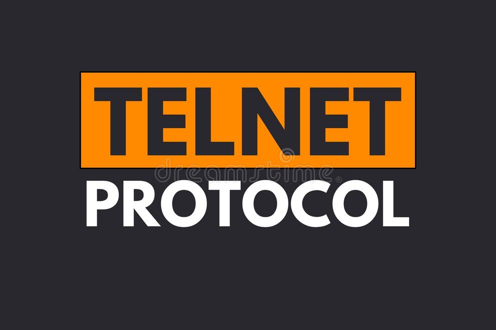 TELNET Protocol, Teletype Network Stock Illustration - Illustration of teletype, access: 336471984