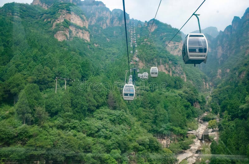 Telpher editorial stock photo. Image of railway, orbit - 96619343