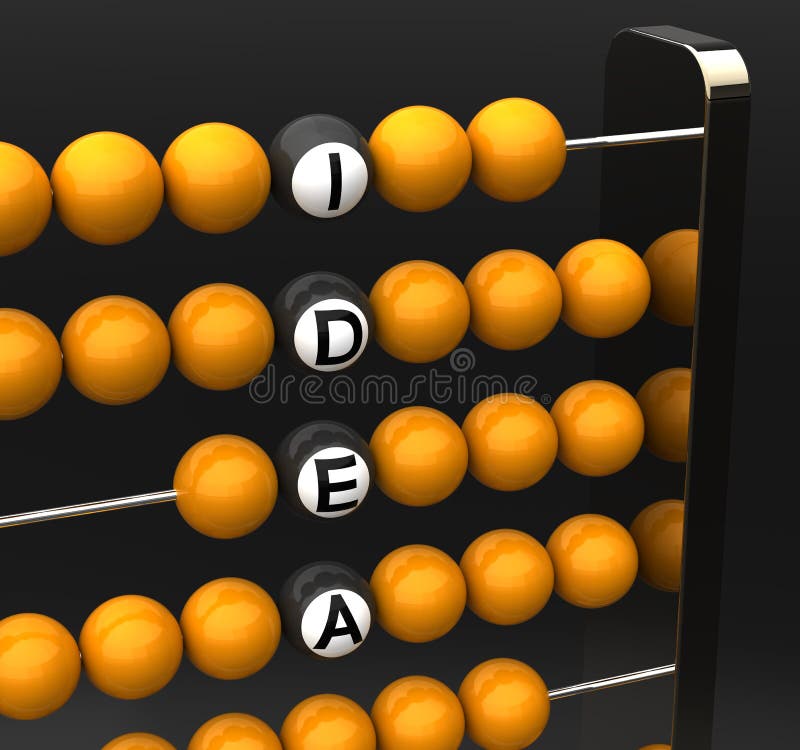 Telraam stock illustratie. Illustration of berekening - 18704189