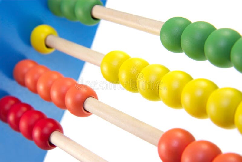 Telraam 3 stock foto. Image of leren, parels, onderwijs - 3995940