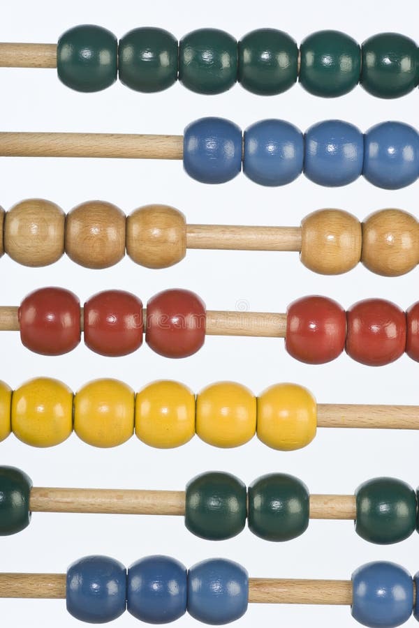 Telraam stock afbeelding. Image of kleurrijk, leren, toevoegen - 7202759