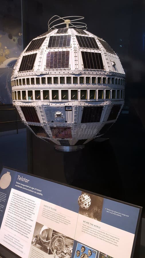 Telstar 1 Communications Satellite Editorial Photography - Image of ...