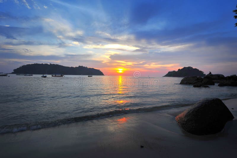 Pulau Pangkor Teluk Nipah Beach Stock Photos - Free & Royalty-Free ...