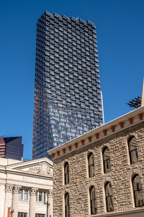 Telus Sky Tower in Calgary S Downtown Editorial Photography - Image of ...