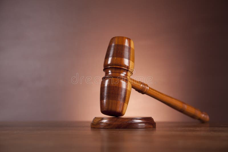 Tema De La Ley, Mazo Del Juez, Mazo De Madera Foto de archivo - Imagen ...