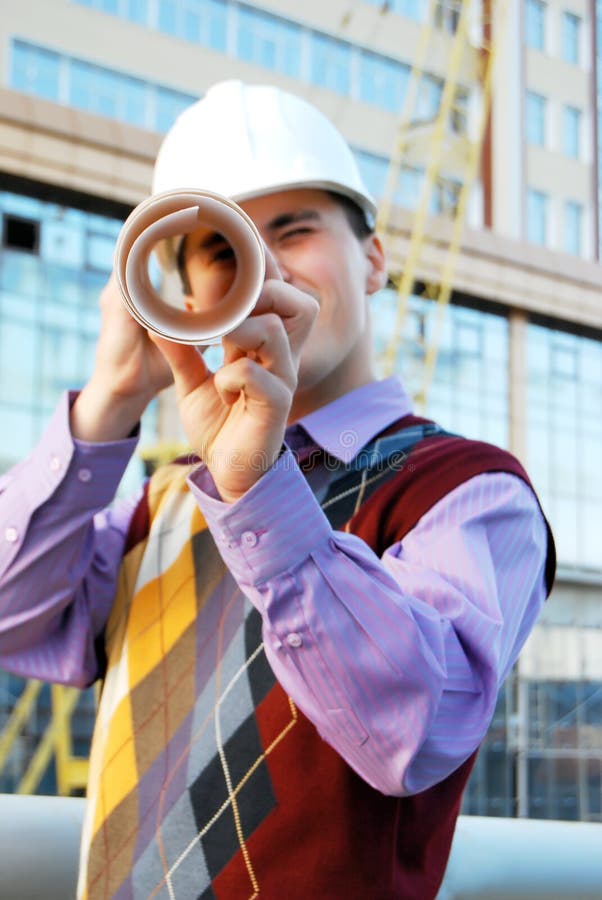 Tema Industrial: Arquiteto. Foto de Stock - Imagem de workplace ...