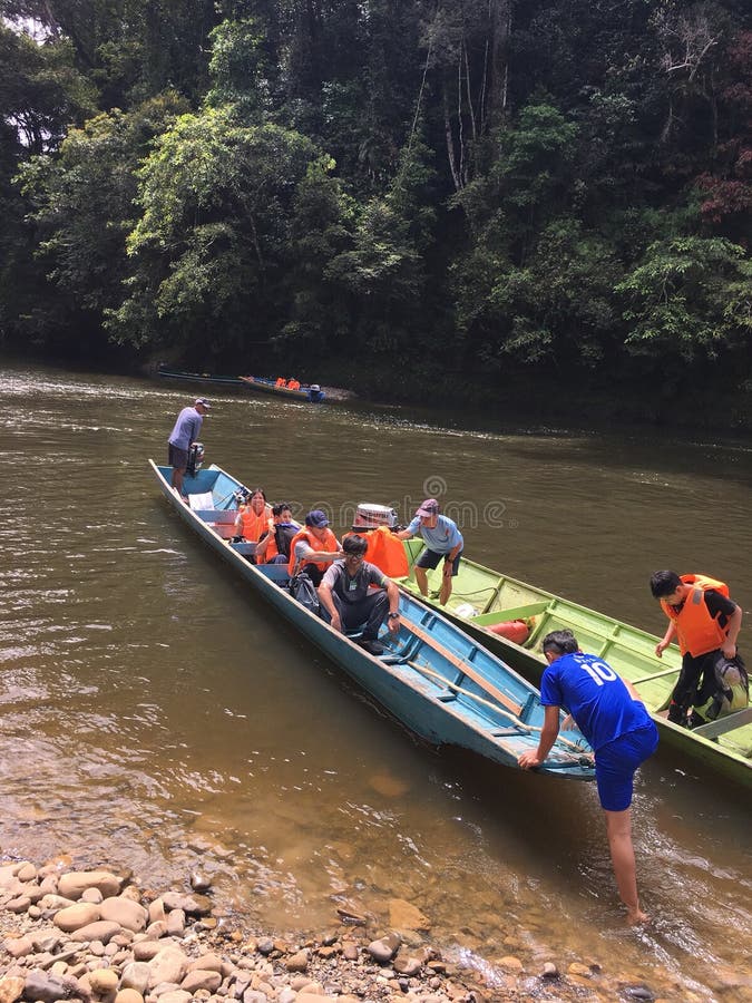 Temburong River Boat Brunei Editorial Image - Image of ride, temburong ...