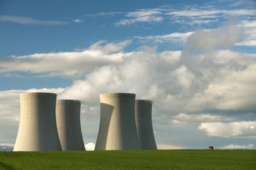 Temelin NPP in the Czech Republic Stock Image - Image of energy ...