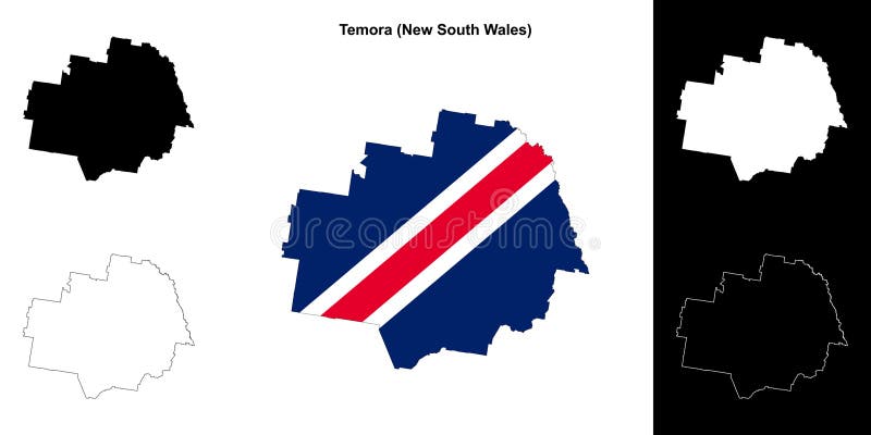 Temora Map Stock Illustrations – 5 Temora Map Stock Illustrations ...