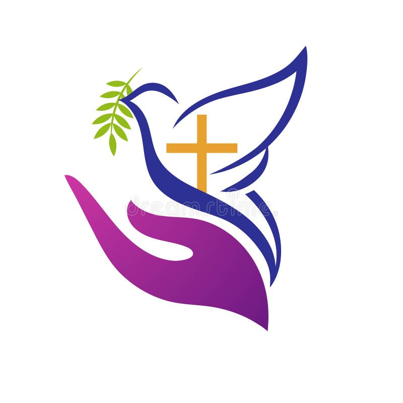Dove Hand Logo Vector Church Stock Illustrations – 332 Dove Hand Logo ...