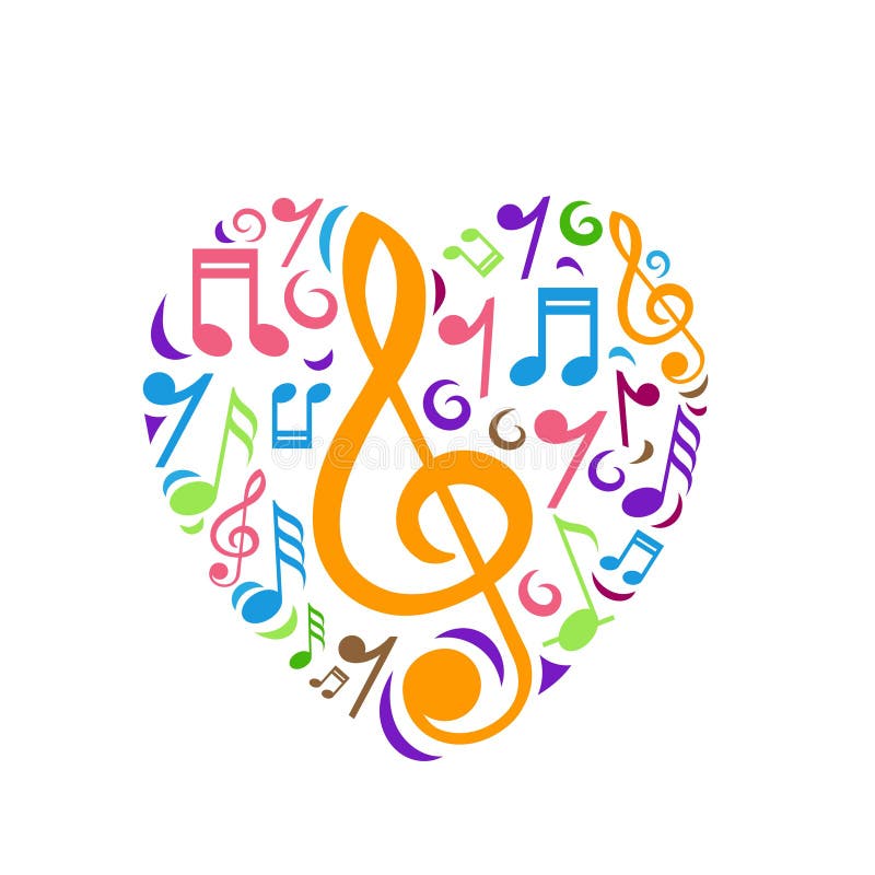 Music notes with waves. stock vector. Illustration of culture - 177129863