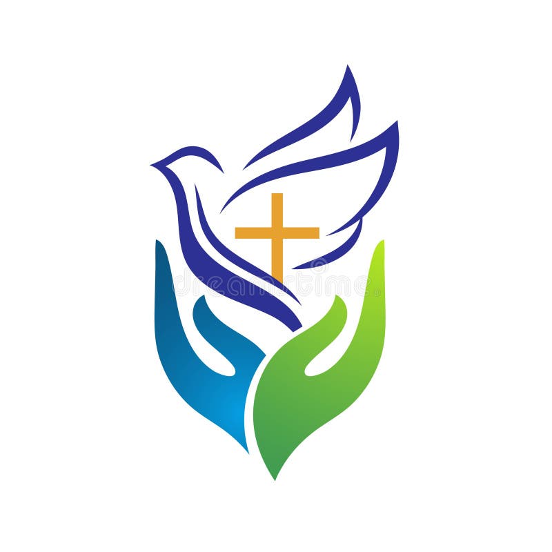 Dove Hand Logo Vector Church Stock Illustrations – 332 Dove Hand Logo ...