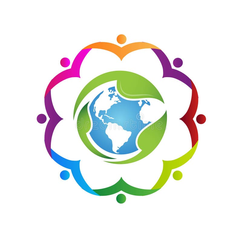 A Community Protection Globe/Earth. Stock Vector - Illustration of ...