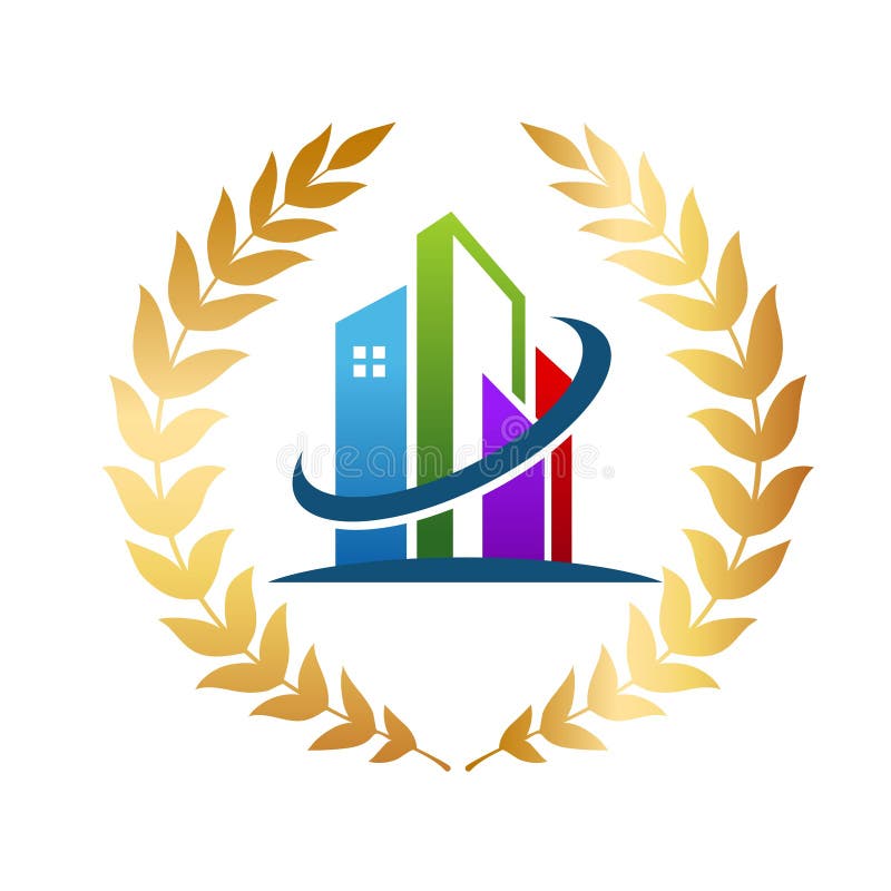 Real Estate Logotype. Creative Real Estate Icons. House Logos Set Stock ...