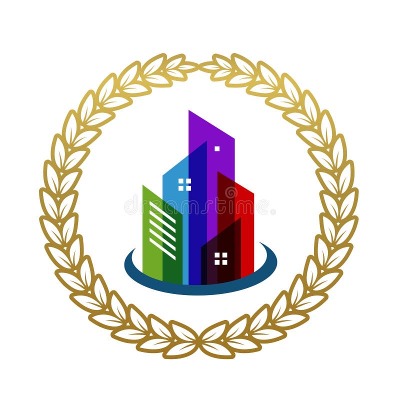 Real Estate Logotype. Creative Real Estate Icons. House Logos Set Stock ...