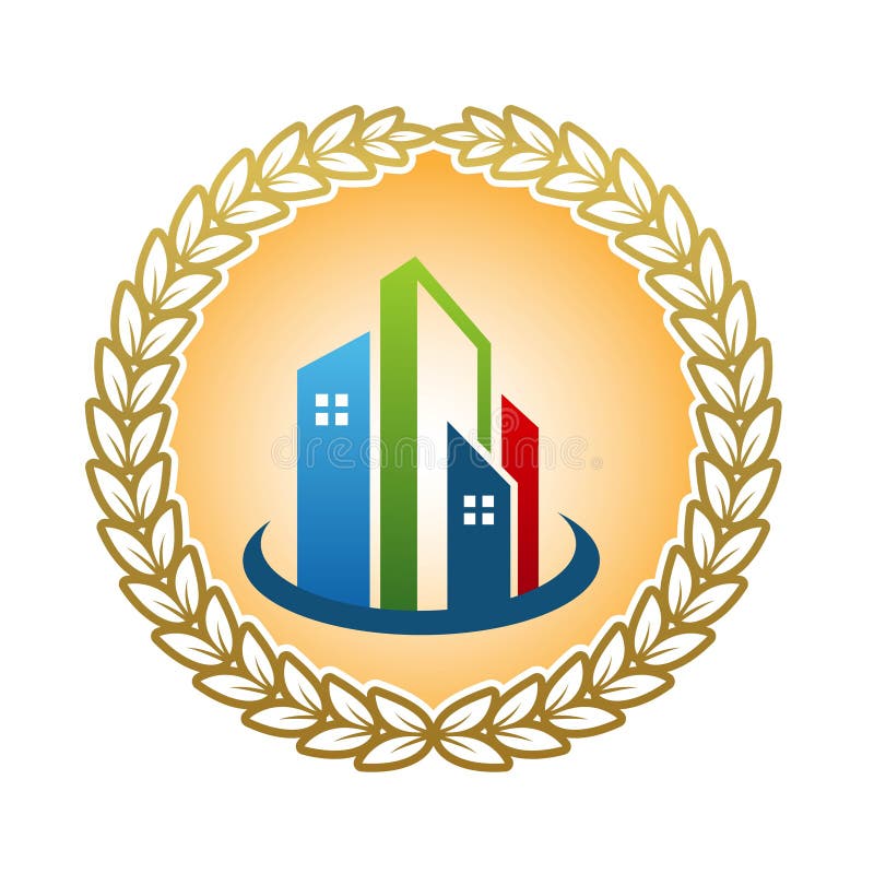 Real Estate Logotype. Creative Real Estate Icons. House Logos Set Stock ...