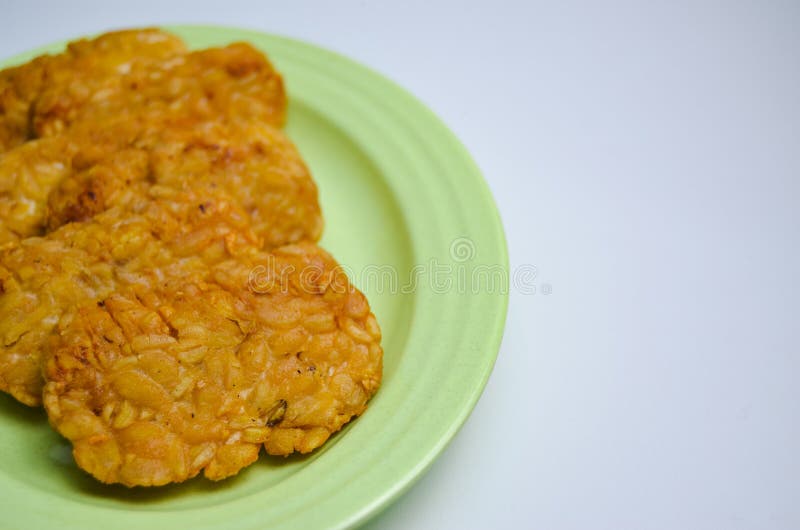 Tempe Goreng or Fried Tempeh Stock Photo - Image of curry, food: 259237572