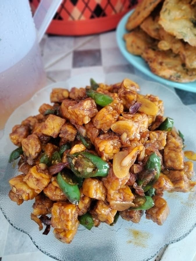 Oreg Tempe, Indonesian Traditional Food Made by Fermentation of Soya ...