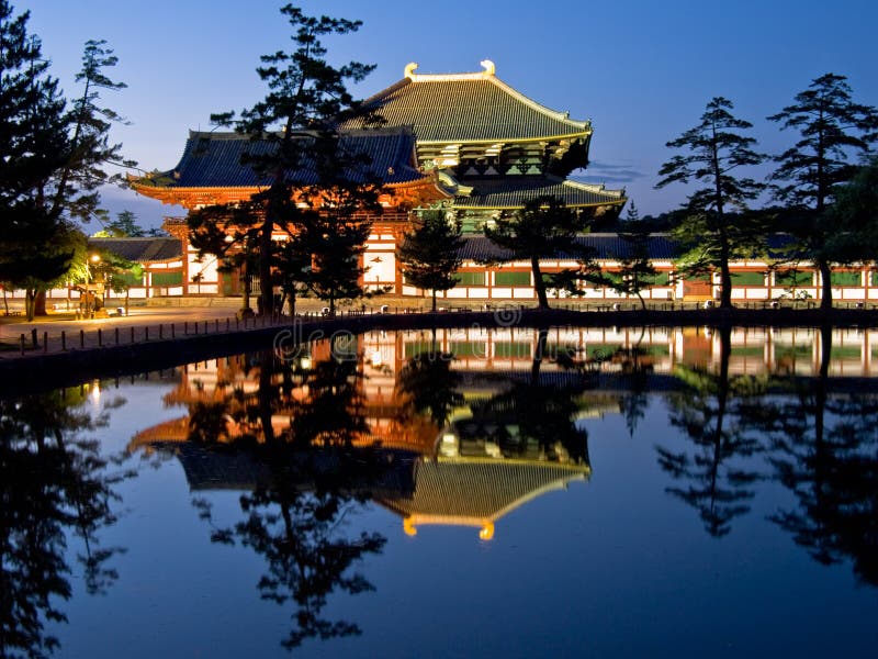 Tempel Nara-Todaiji stockbild. Bild von region, erbe, gebäude - 2921937