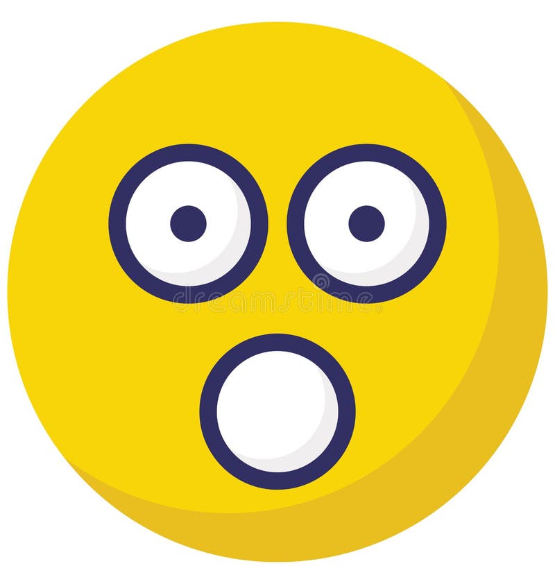 Temper, Amazed Vector Isolated Icon Which Can Easily Modify or Edit ...