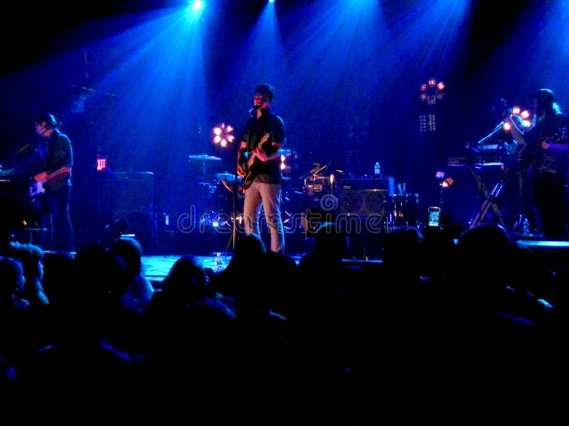 The Temper Trap in Concert at the Music Hall of Williamsburg Editorial ...