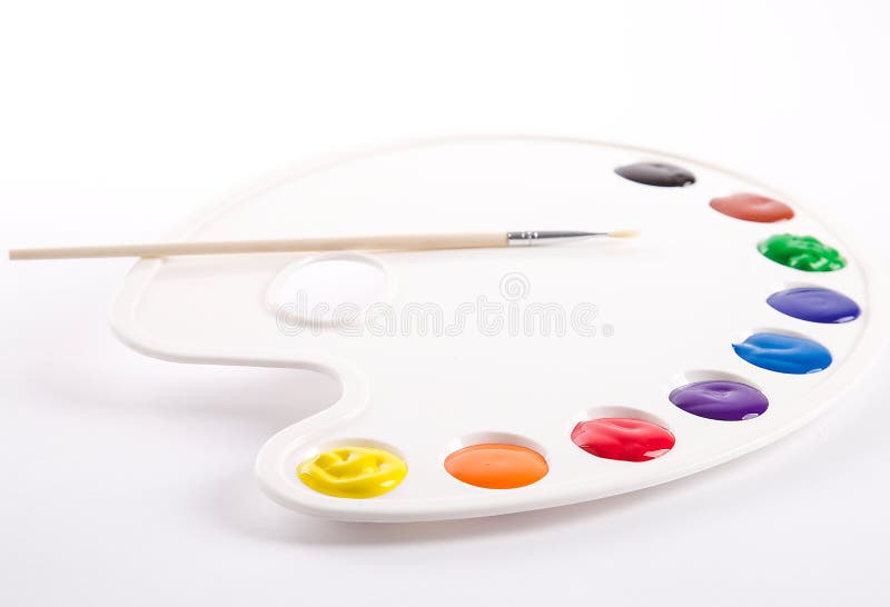 Tempera paints stock photo. Image of tempera, acrylic - 46307660