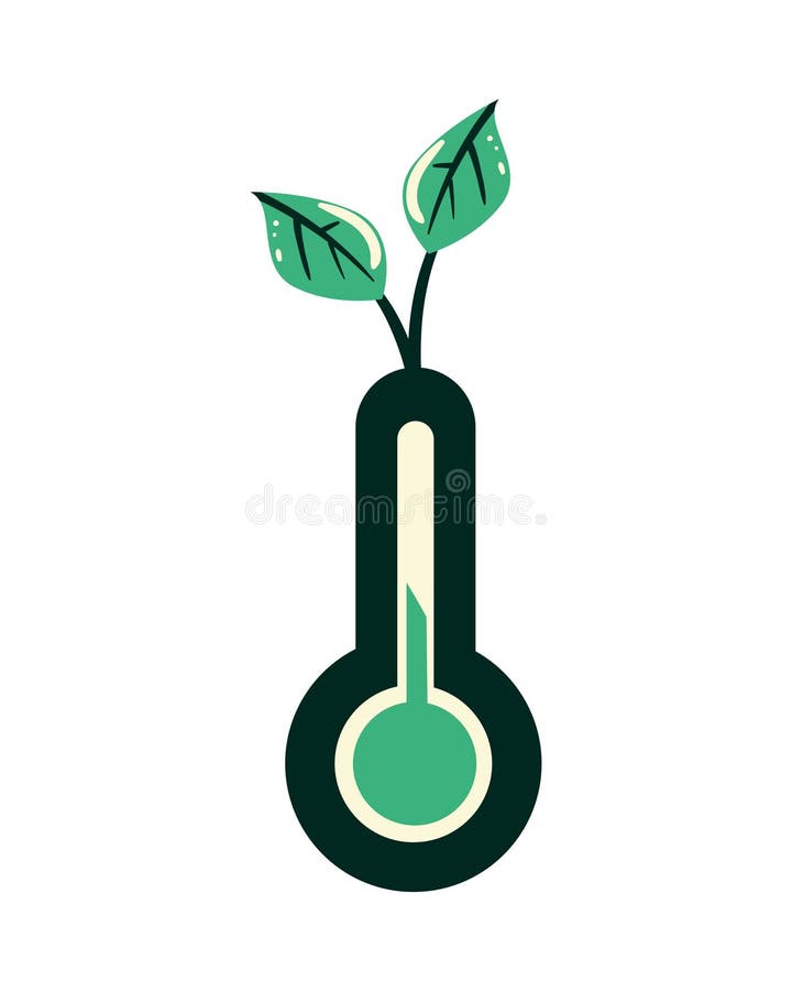 Temperature Control for Agriculture Stock Illustration - Illustration ...