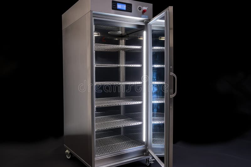 Temperature-controlled Holding Cabinet with Led Lighting, Showcasing ...