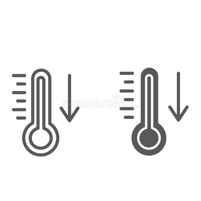 Hot and Cold Sign Icon. Hot and Cold Color Symbol. Stock Vector ...