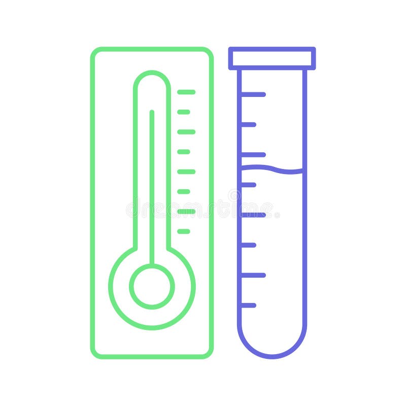 Temperature Flask Isolated Vector Icon that Can Be Easily Modified or ...